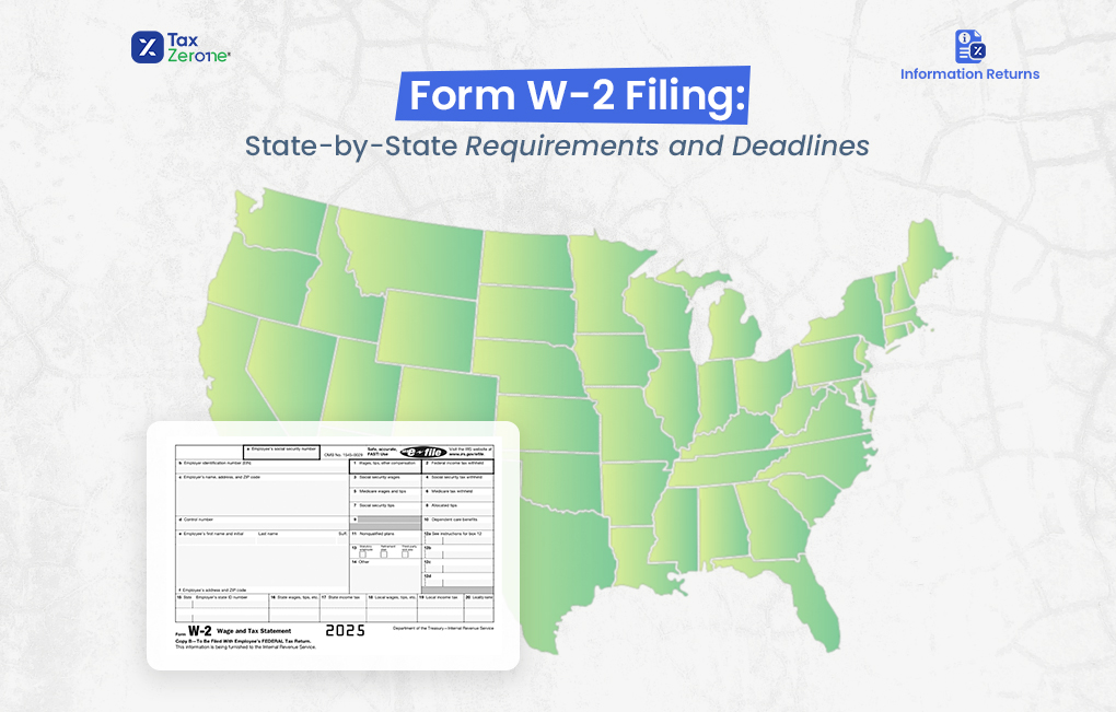Form W-2 Filing: State-by-State Requirements and Deadlines